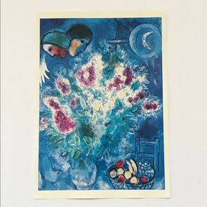 Marc Chagall | Other | Still Life With Flowersposter By Marc Chagall ...